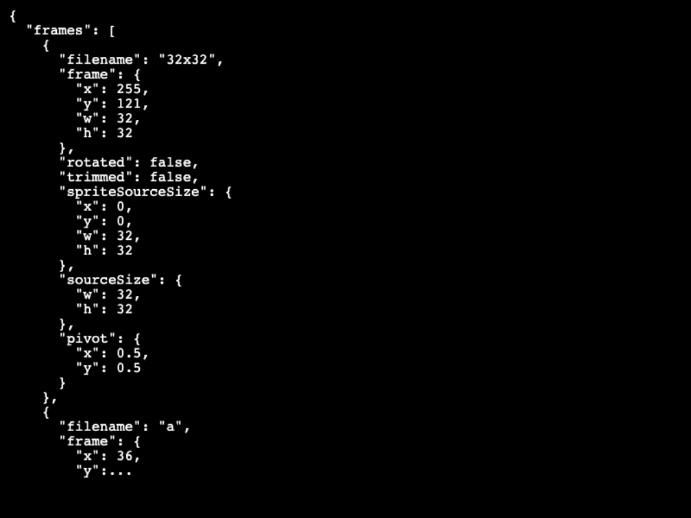 Json File Example For Phaser 3 In TypeScript Ourcade Playful Game 
